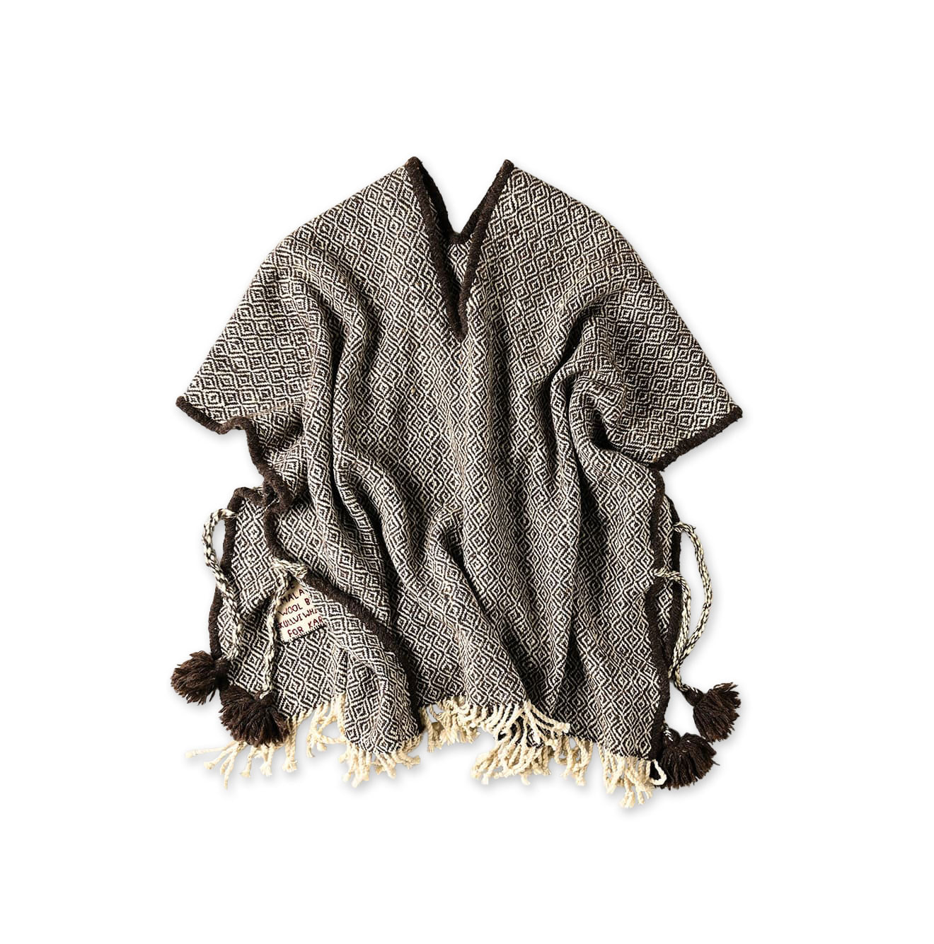 Kardo Himalayan Wool Poncho - 45R
